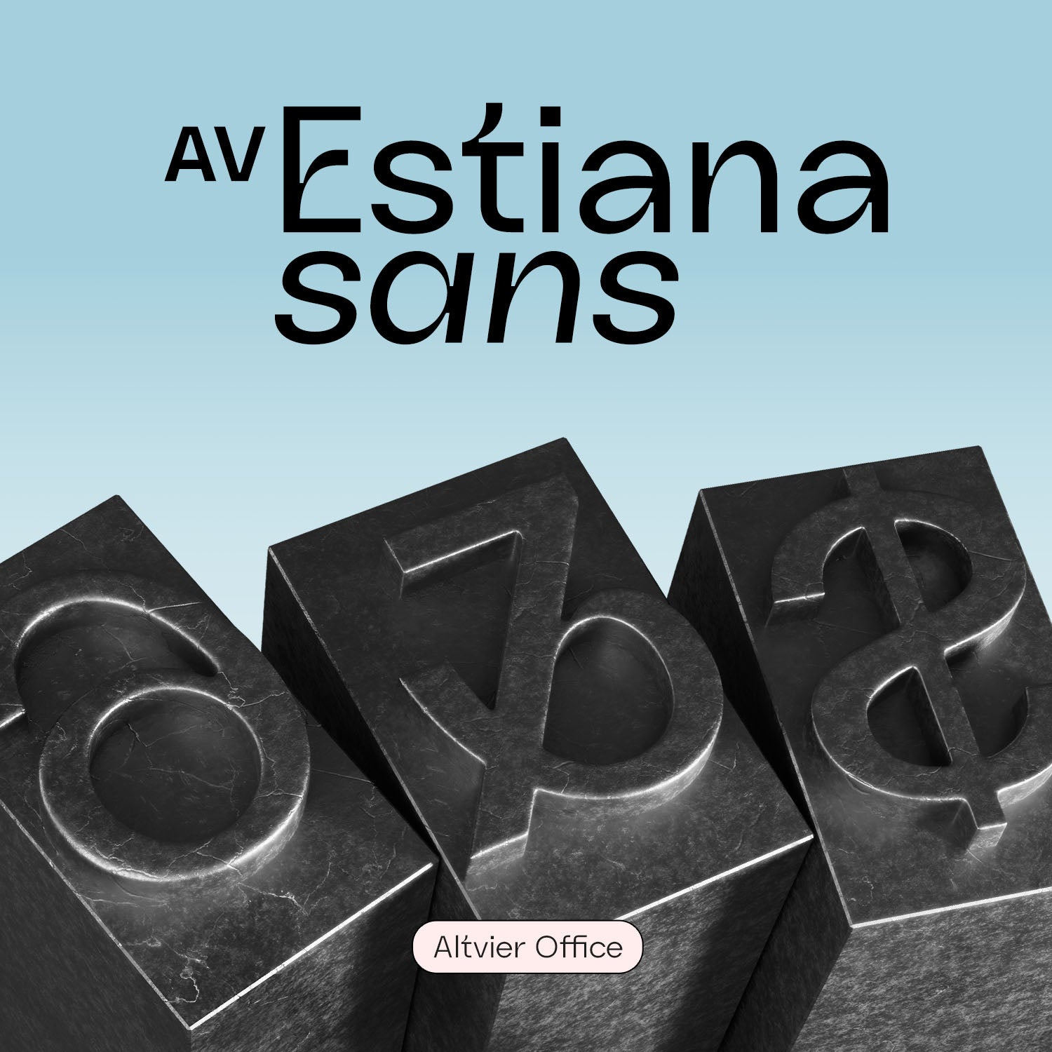 AV Estiana Font – Versatile Uniwidth Sans Serif for Precision Layouts ...