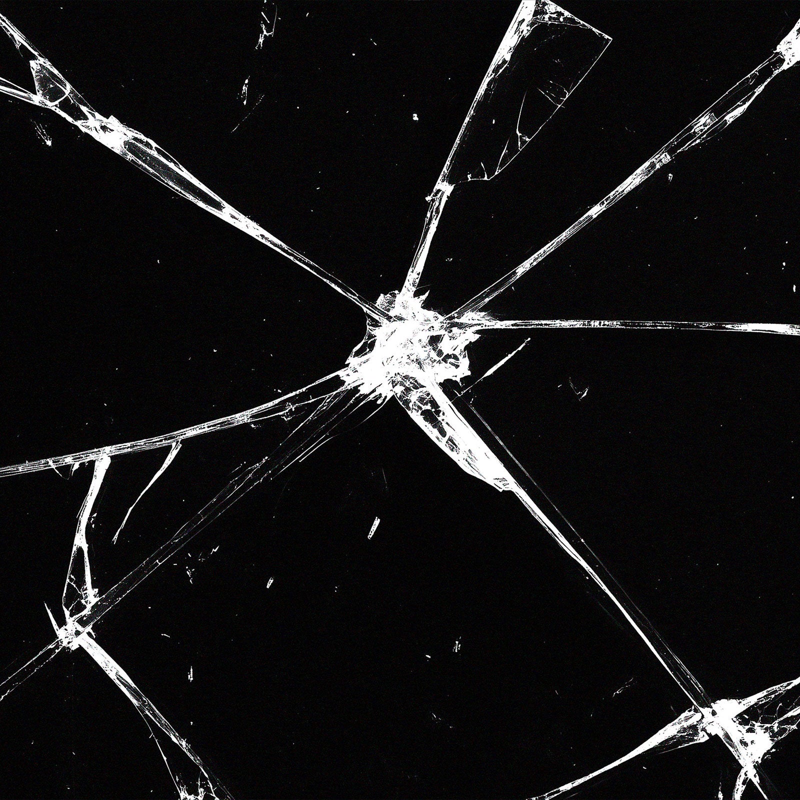 Broken Glass Overlays – 6 High-Res Textures, PSD File – 6TM® MAGAZINE