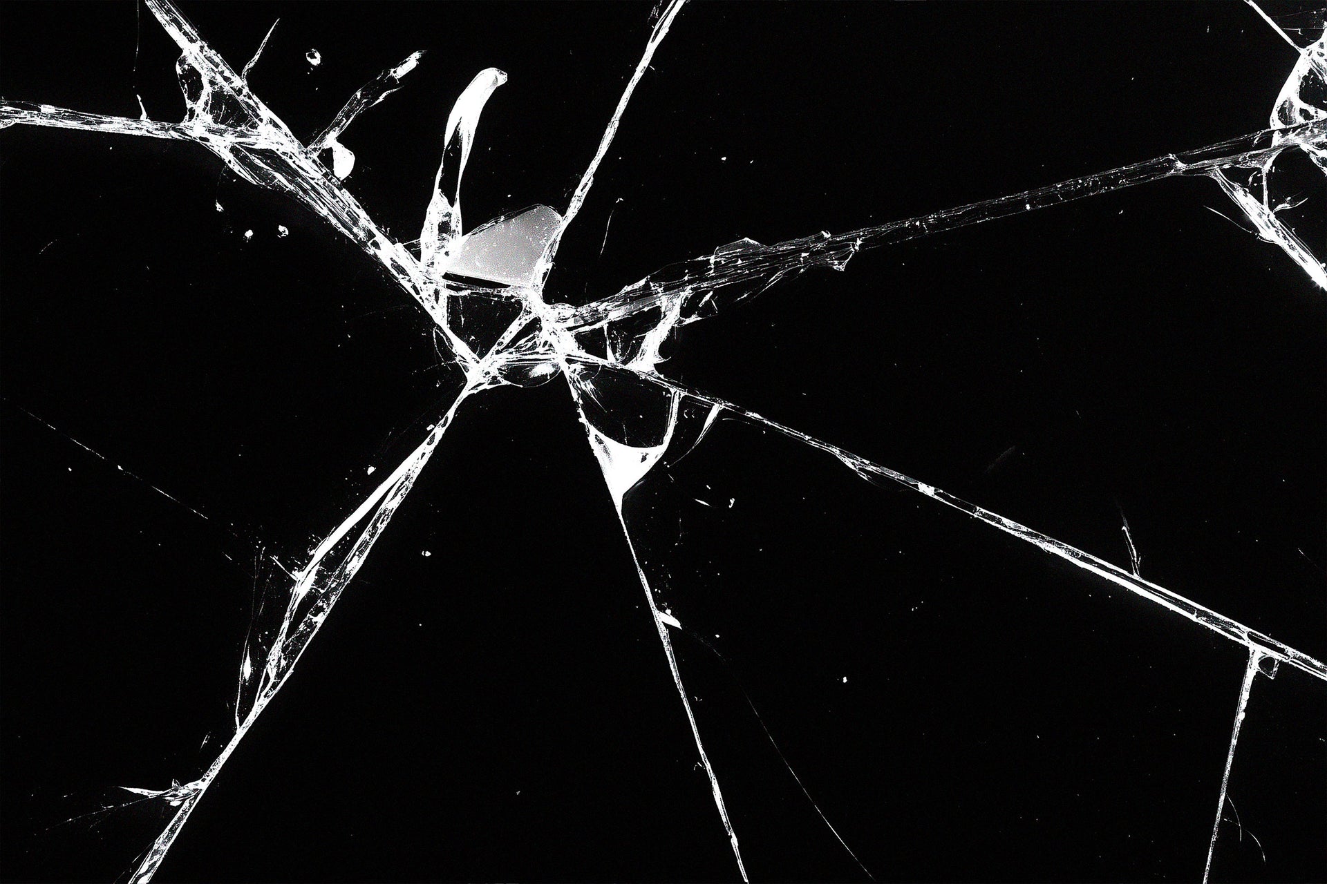 Broken Glass Overlays – 6 High-Res Textures, PSD File – 6TM® MAGAZINE