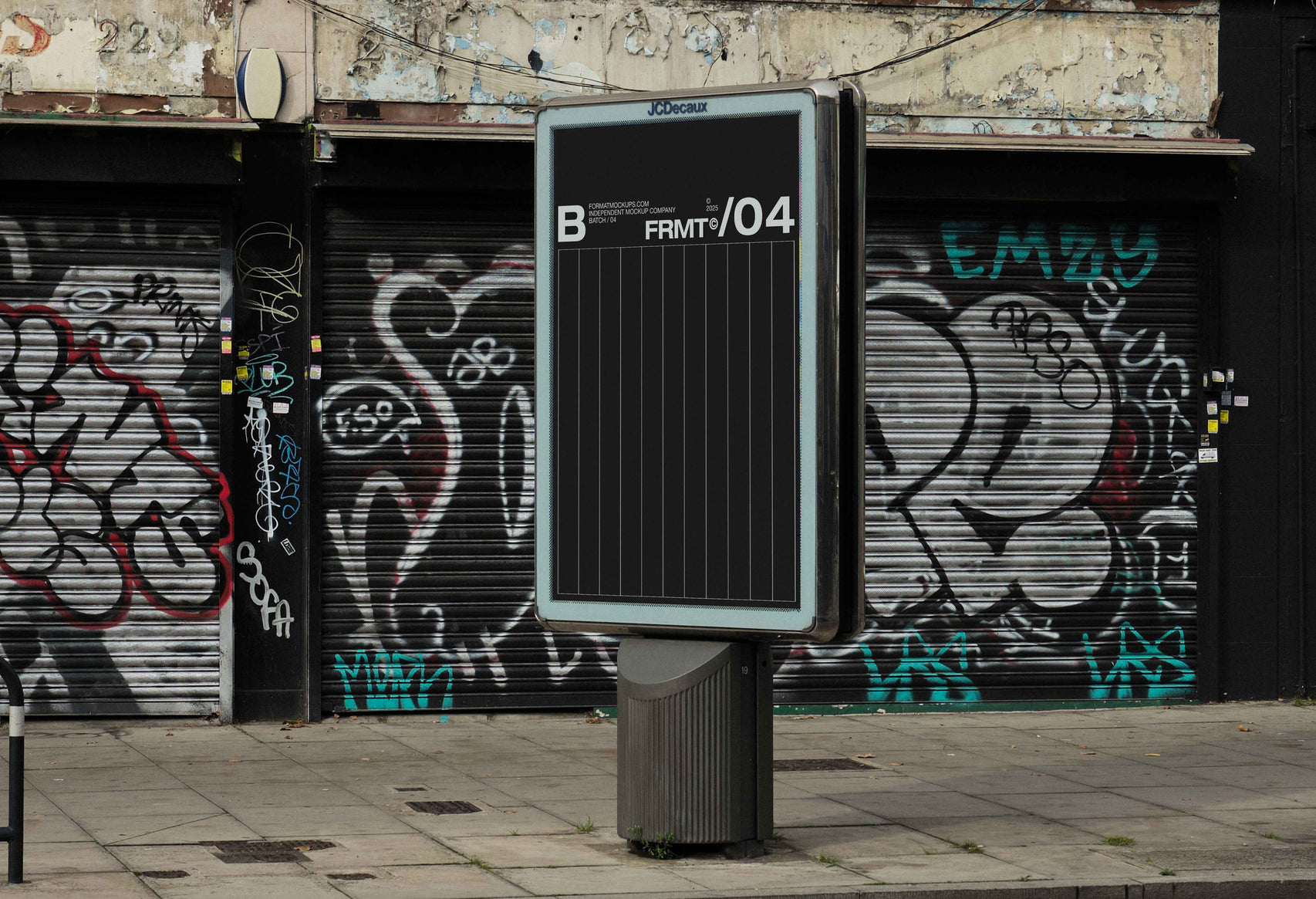 Poster Mockup – Gritty Urban Displays for Bold Campaigns – 6TM® MAGAZINE