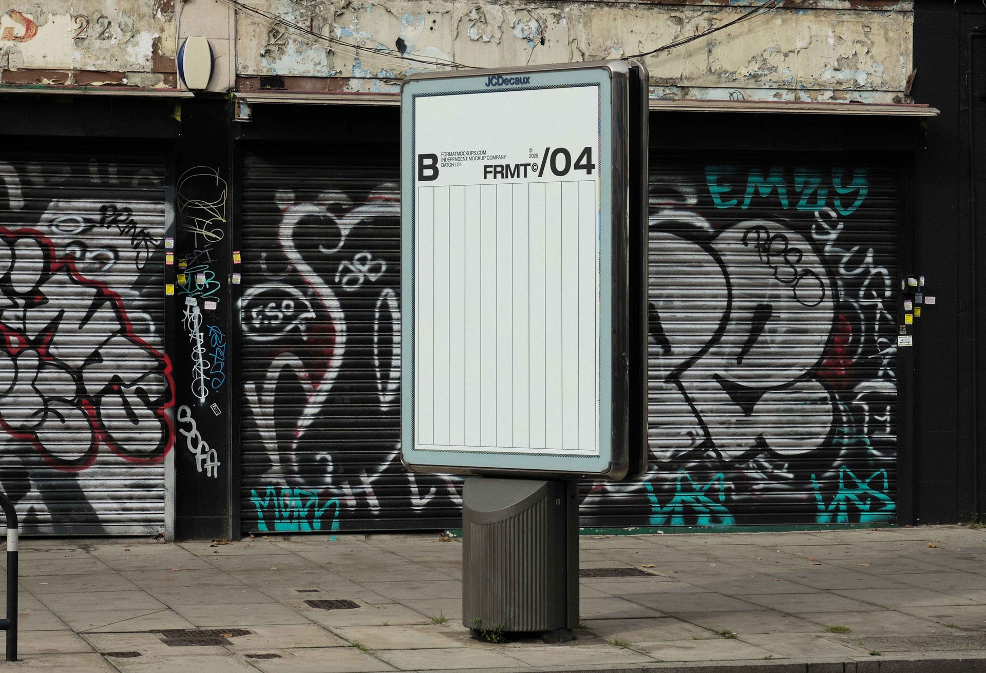 Poster Mockup – Gritty Urban Displays for Bold Campaigns – 6TM® MAGAZINE
