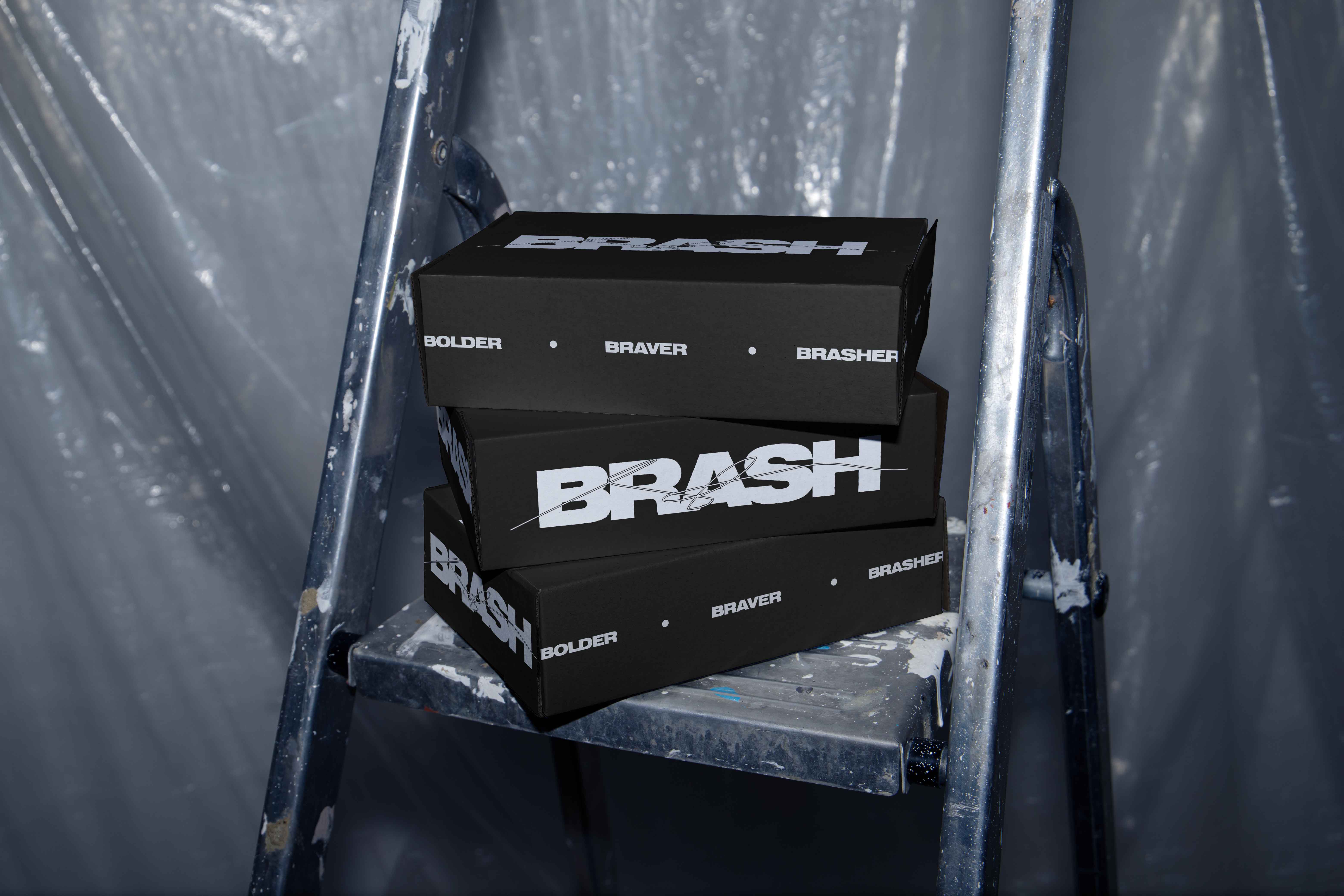 Brash Box Mockup – Bold, Gritty & Ultra-Realistic Visuals – 6TM® Magazine