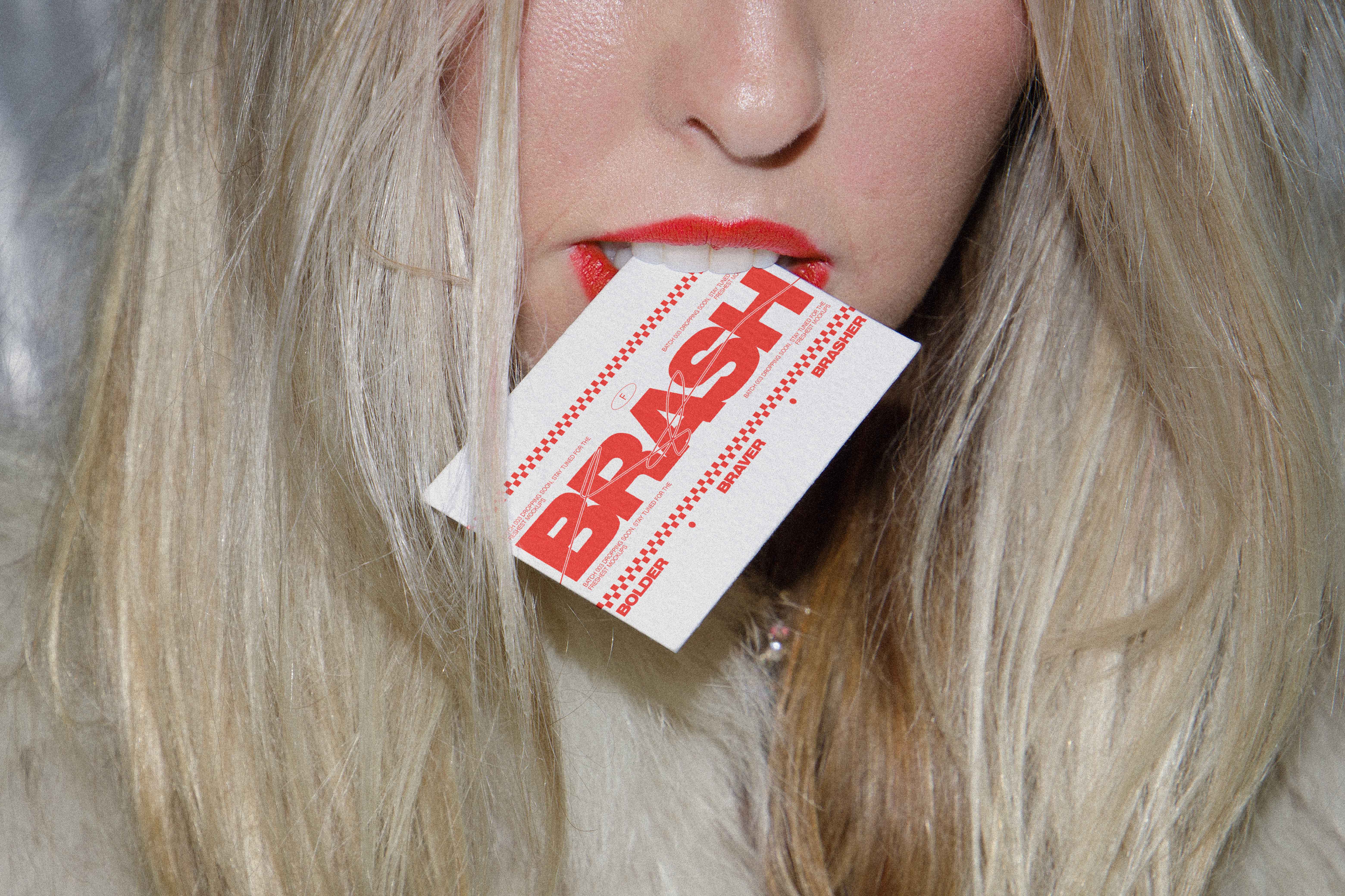Brash Business Card Mockup – Bold, Gritty & Ultra-Realistic Visuals ...