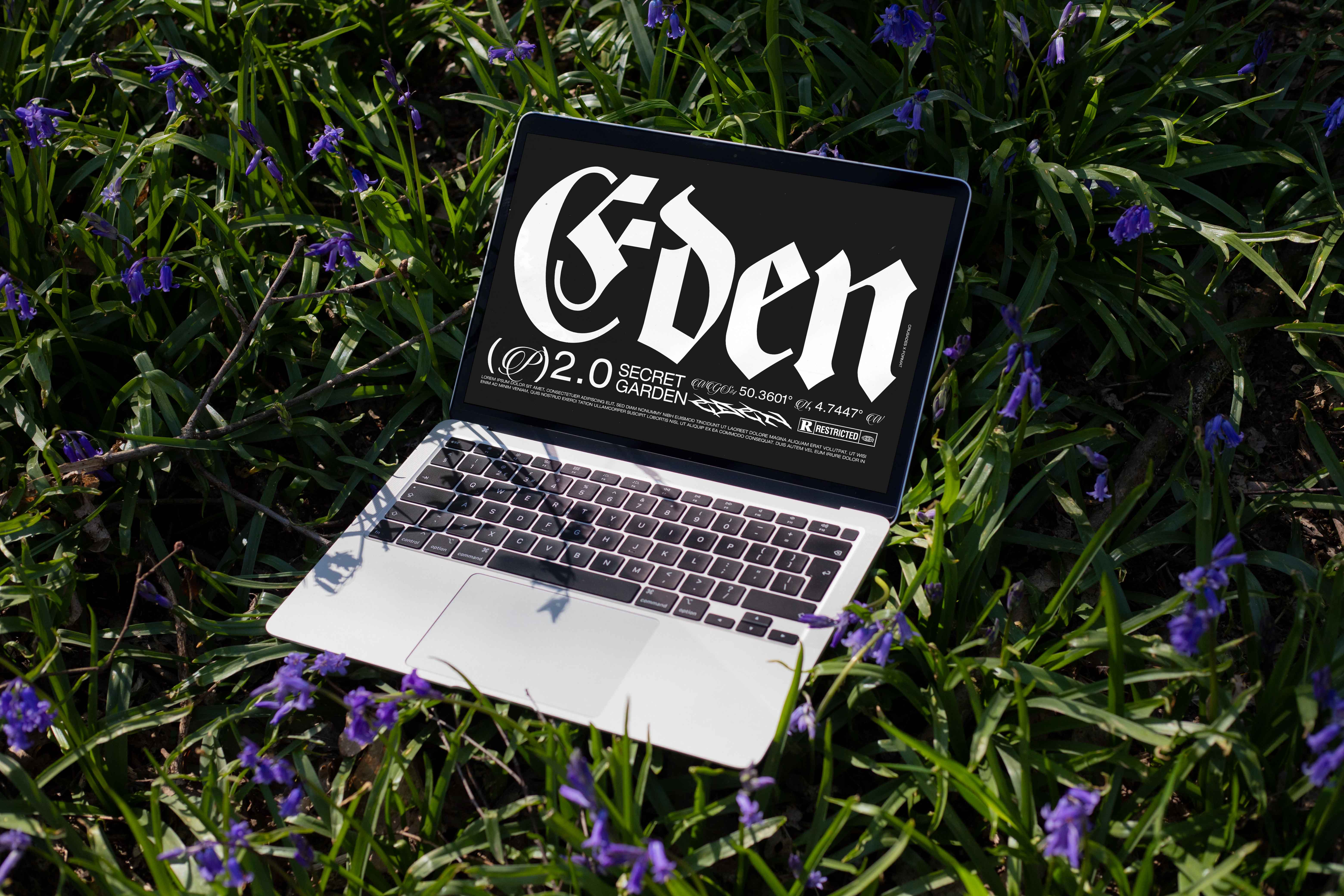 Eden Laptop Mockup – Organic & Premium Nature-Inspired Design – 6TM ...