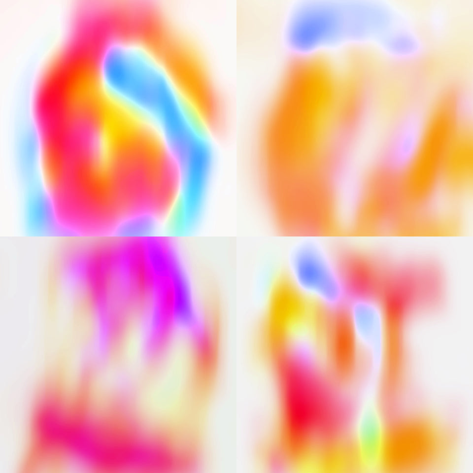 Abstract Glow Textures – 8 Vivid High-Res Textures for Bold Designs ...