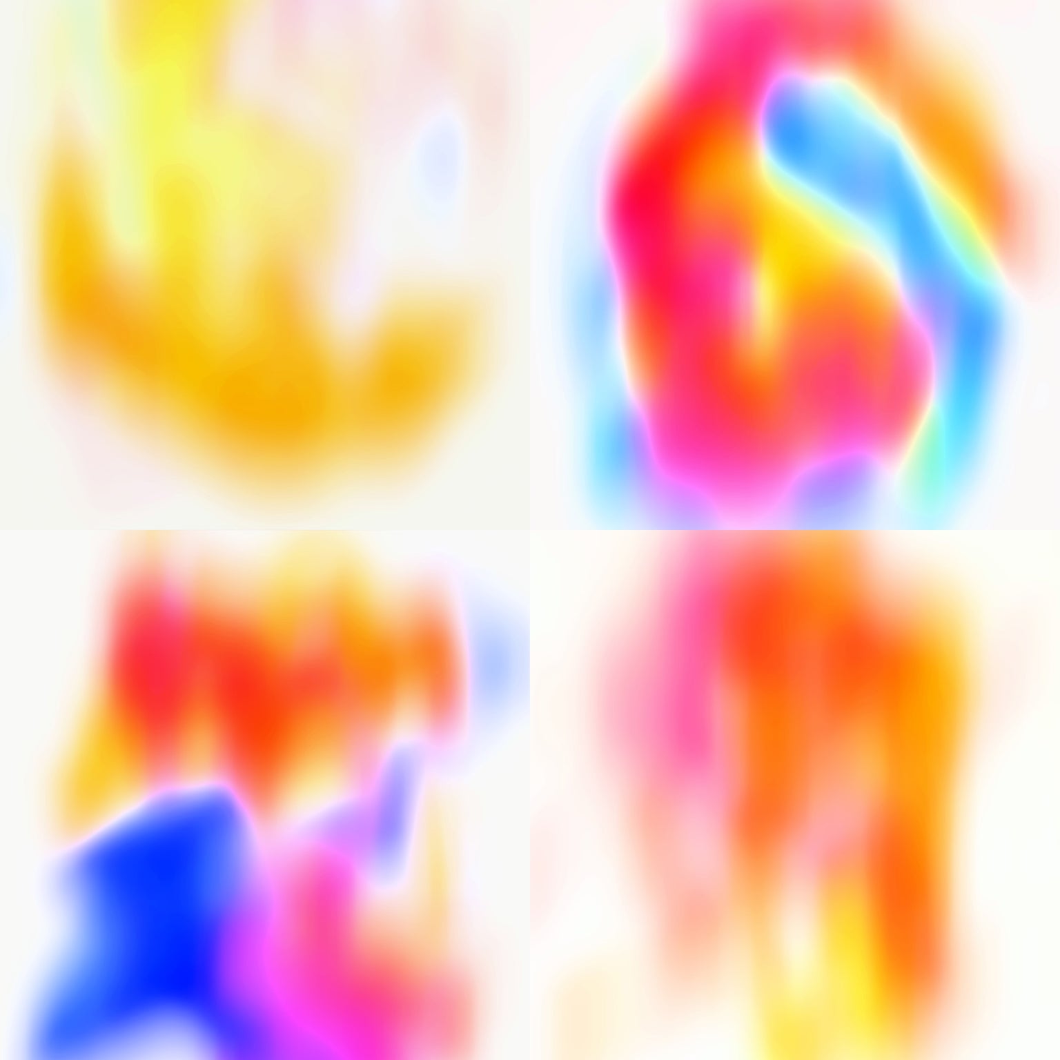 Abstract Glow Textures – 8 Vivid High-Res Textures for Bold Designs ...