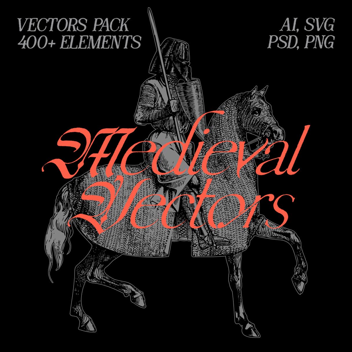 Medieval Vectors – 400+ Historic Ornamental Illustrations – 6TM® MAGAZINE