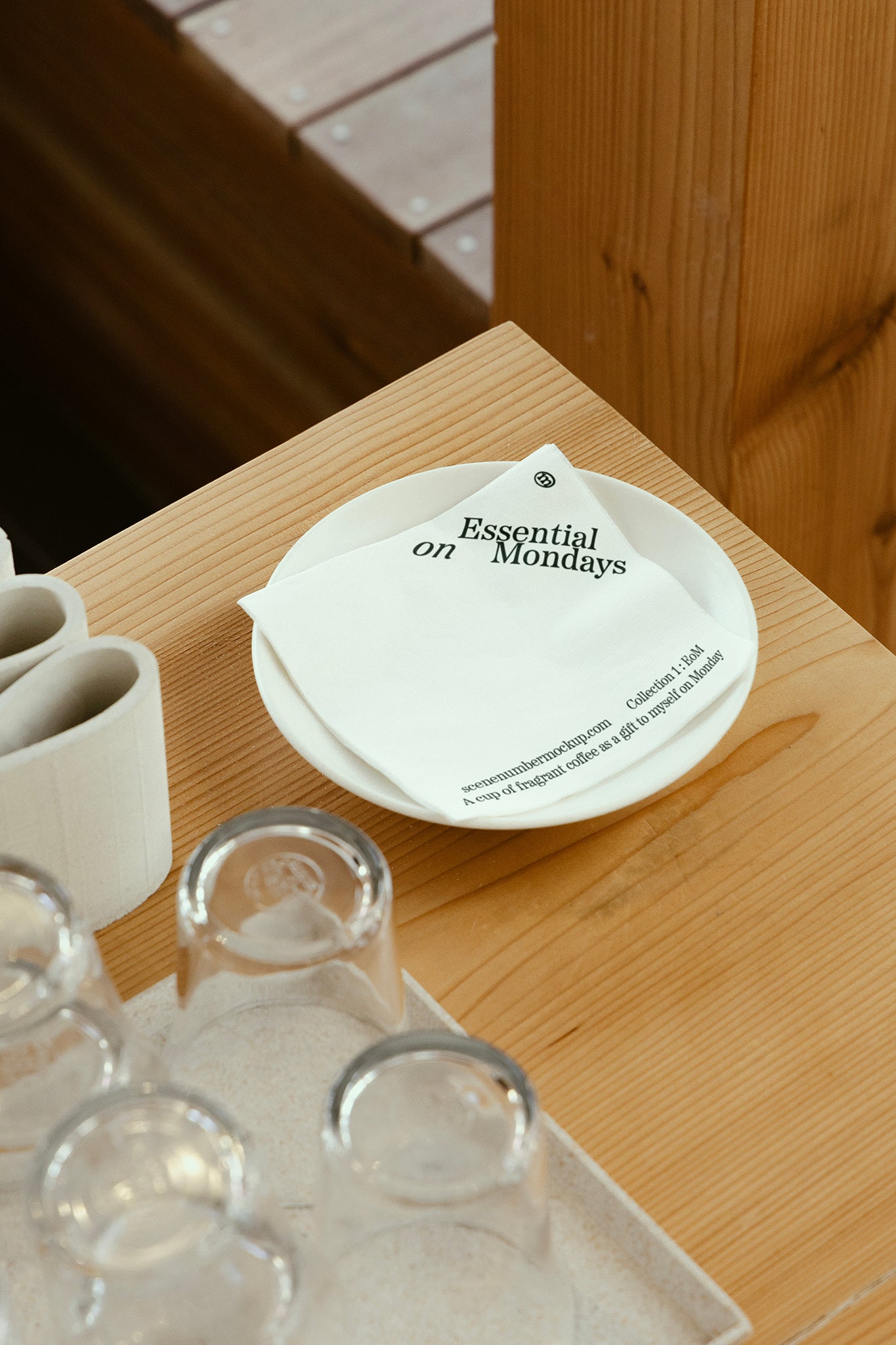 Napkin Mockup – Customizable PSD for Clean, Modern Branding – 6TM® MAGAZINE
