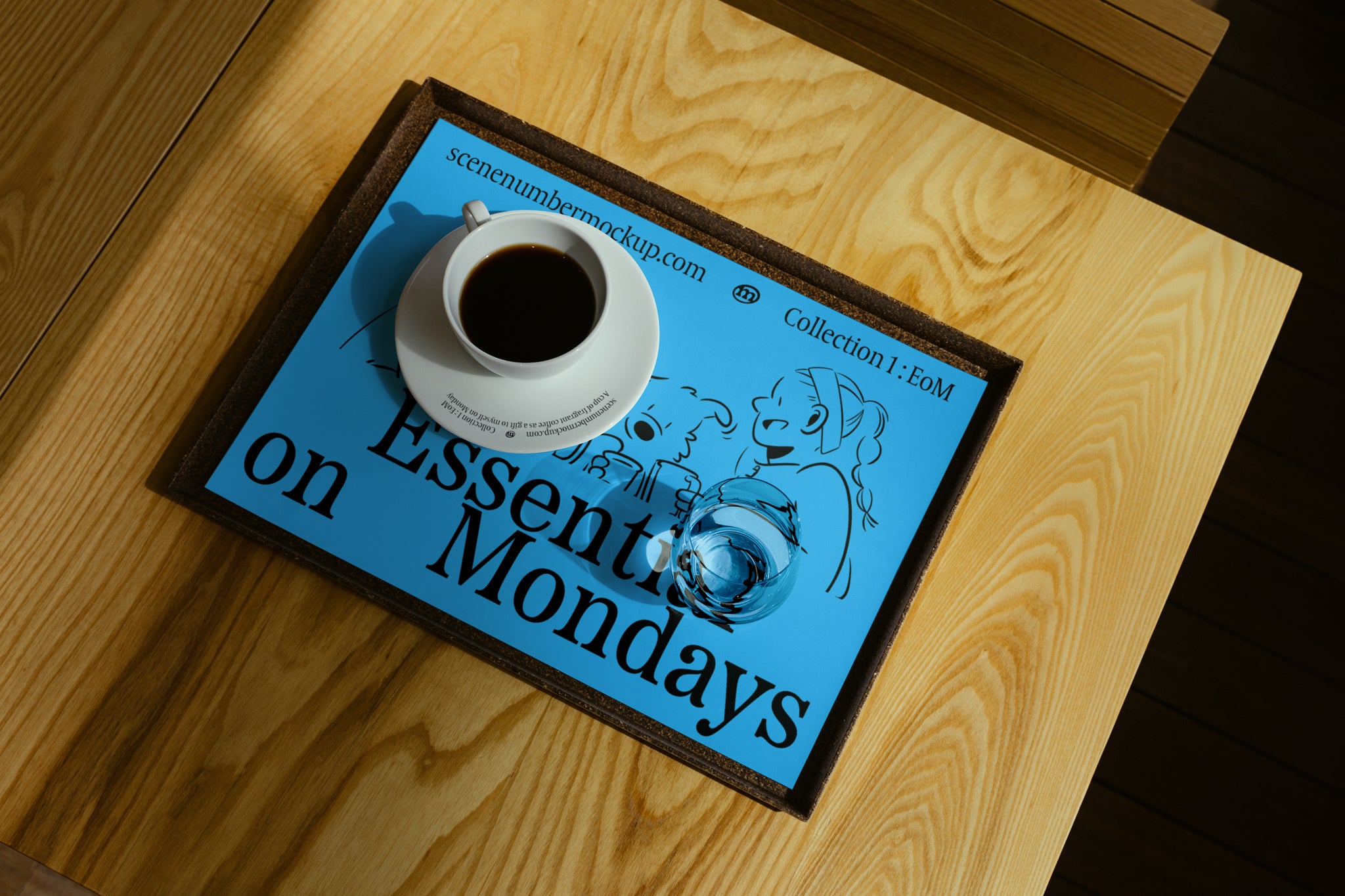 Serving Tray Mockup – Customizable PSD for Clean, Modern Branding – 6TM ...