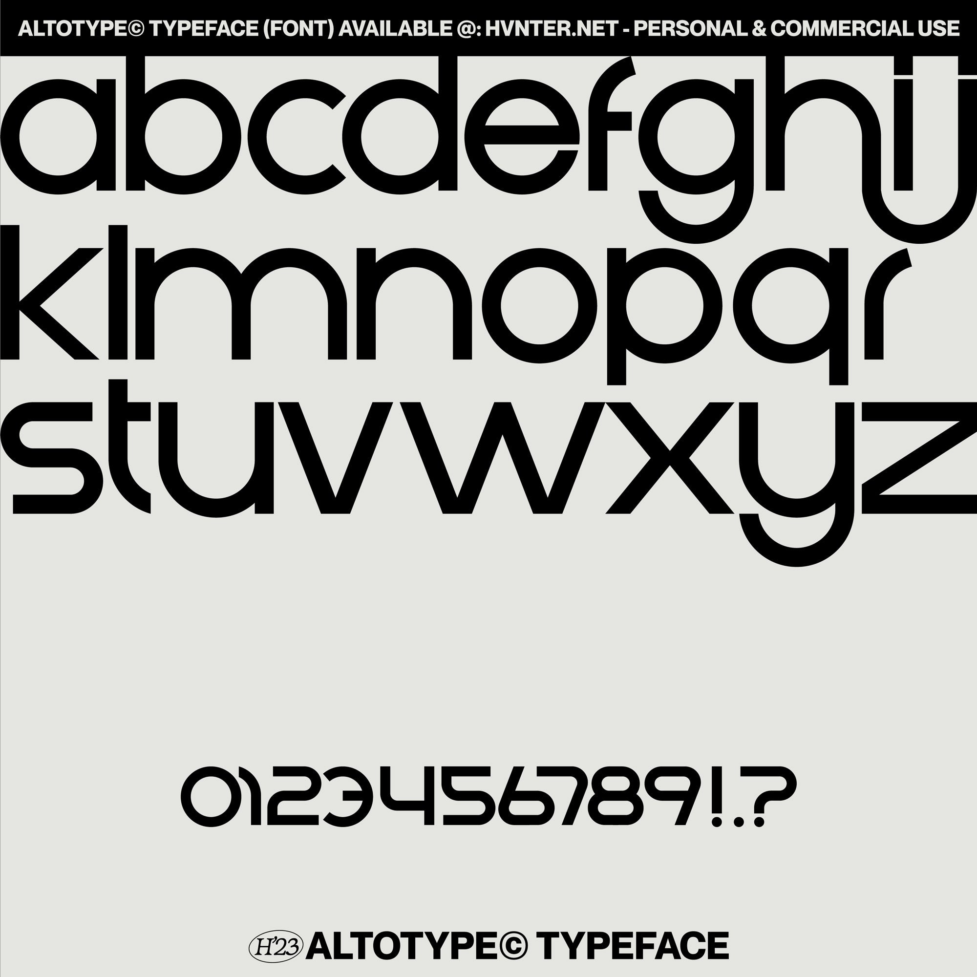 Altotype Font – Rounded Display Typeface for Unique Designs – 6TM® MAGAZINE
