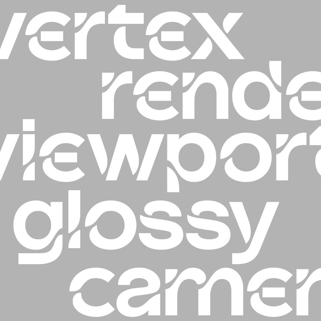 Counter Font – Bold Variable Typeface with Extreme Inktrap Design – 6TM ...