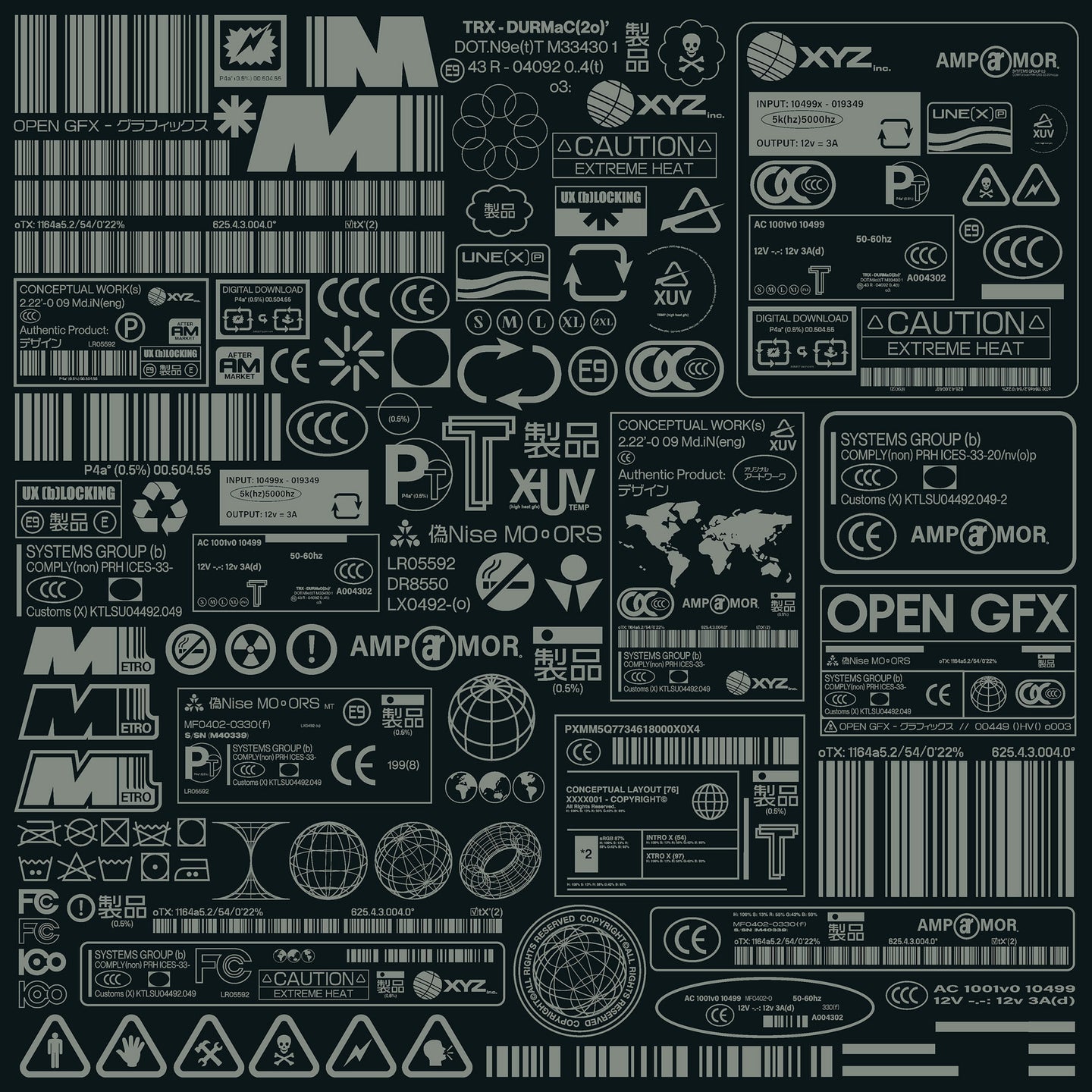Label Asset Pack – 100+ Technical Labels for Sleek Designs – 6TM® MAGAZINE