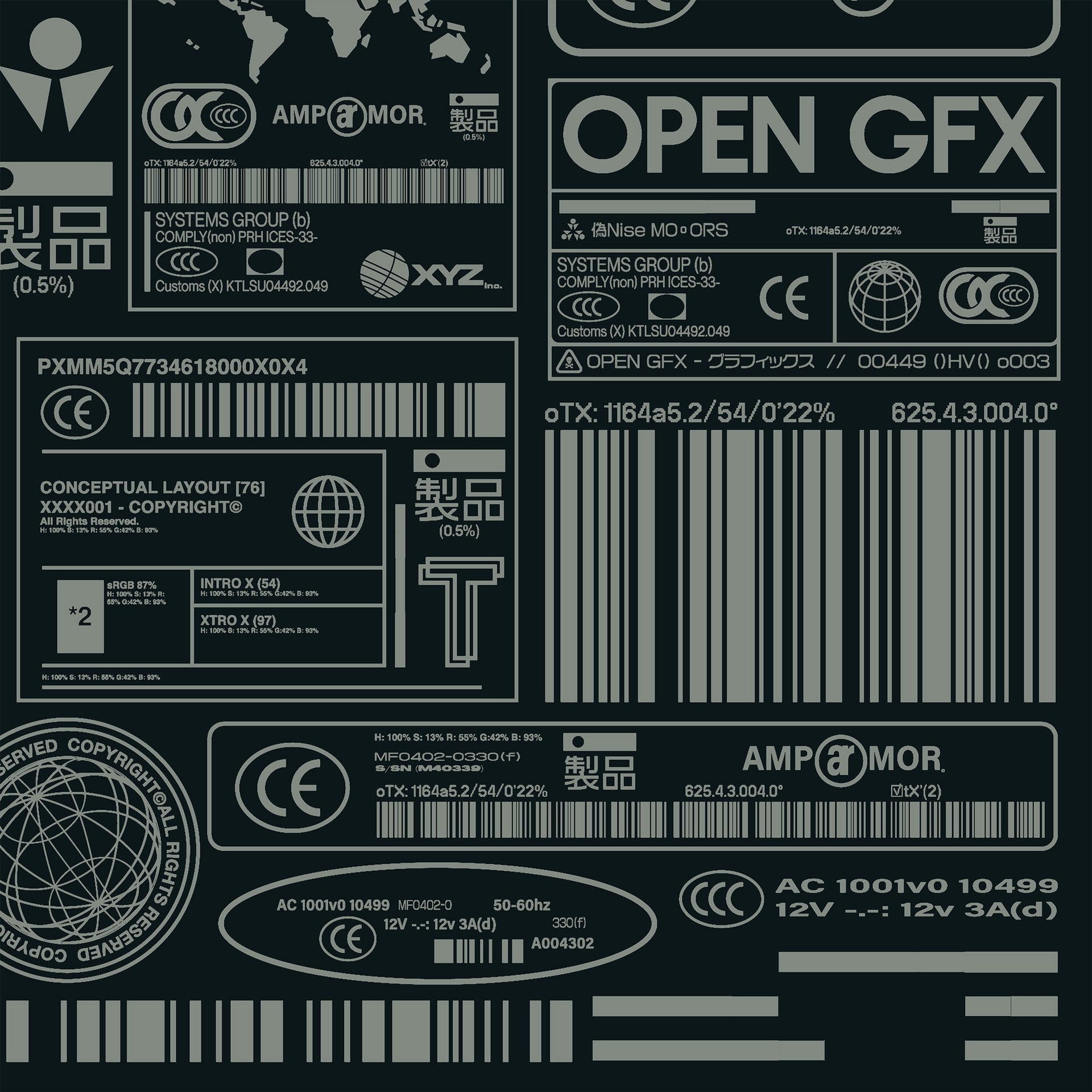 Label Asset Pack – 100+ Technical Labels for Sleek Designs – 6TM® MAGAZINE