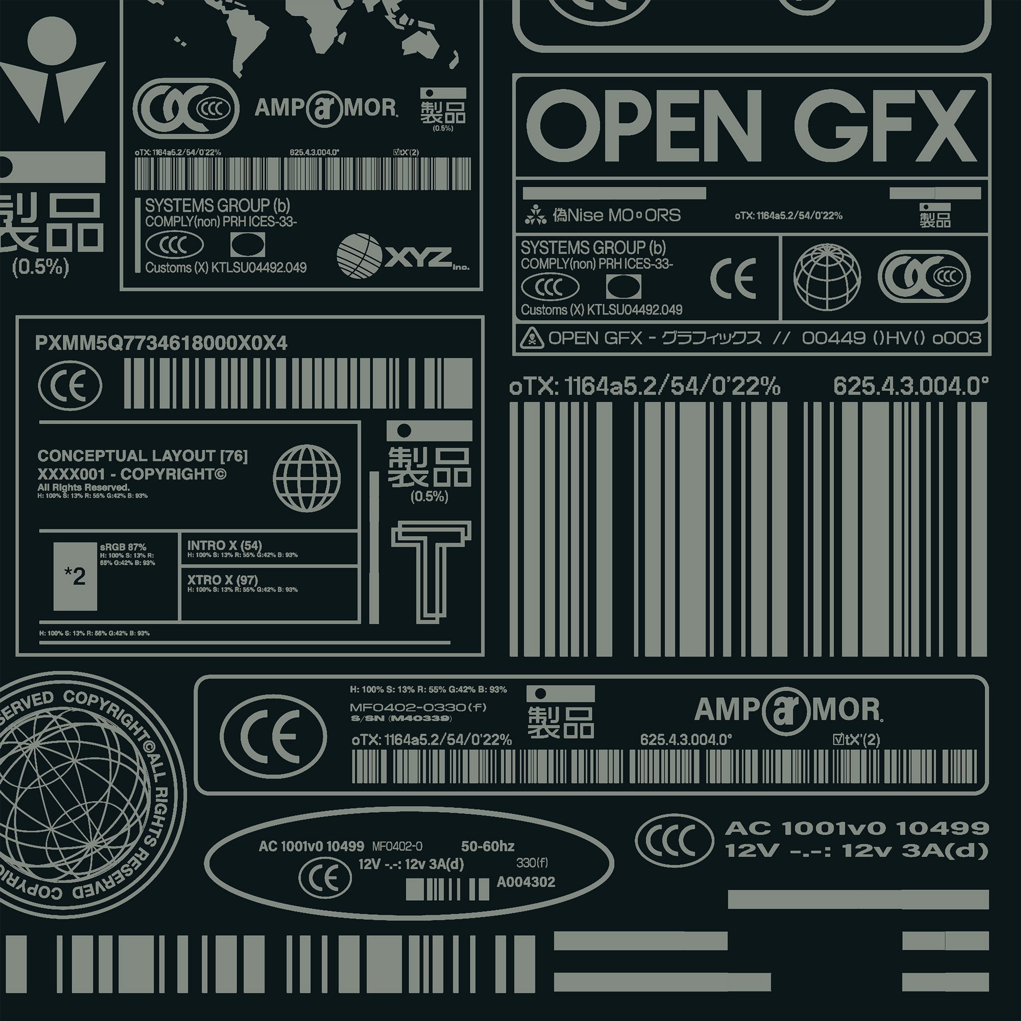 Label Asset Pack – 100+ Technical Labels for Sleek Designs – 6TM® MAGAZINE