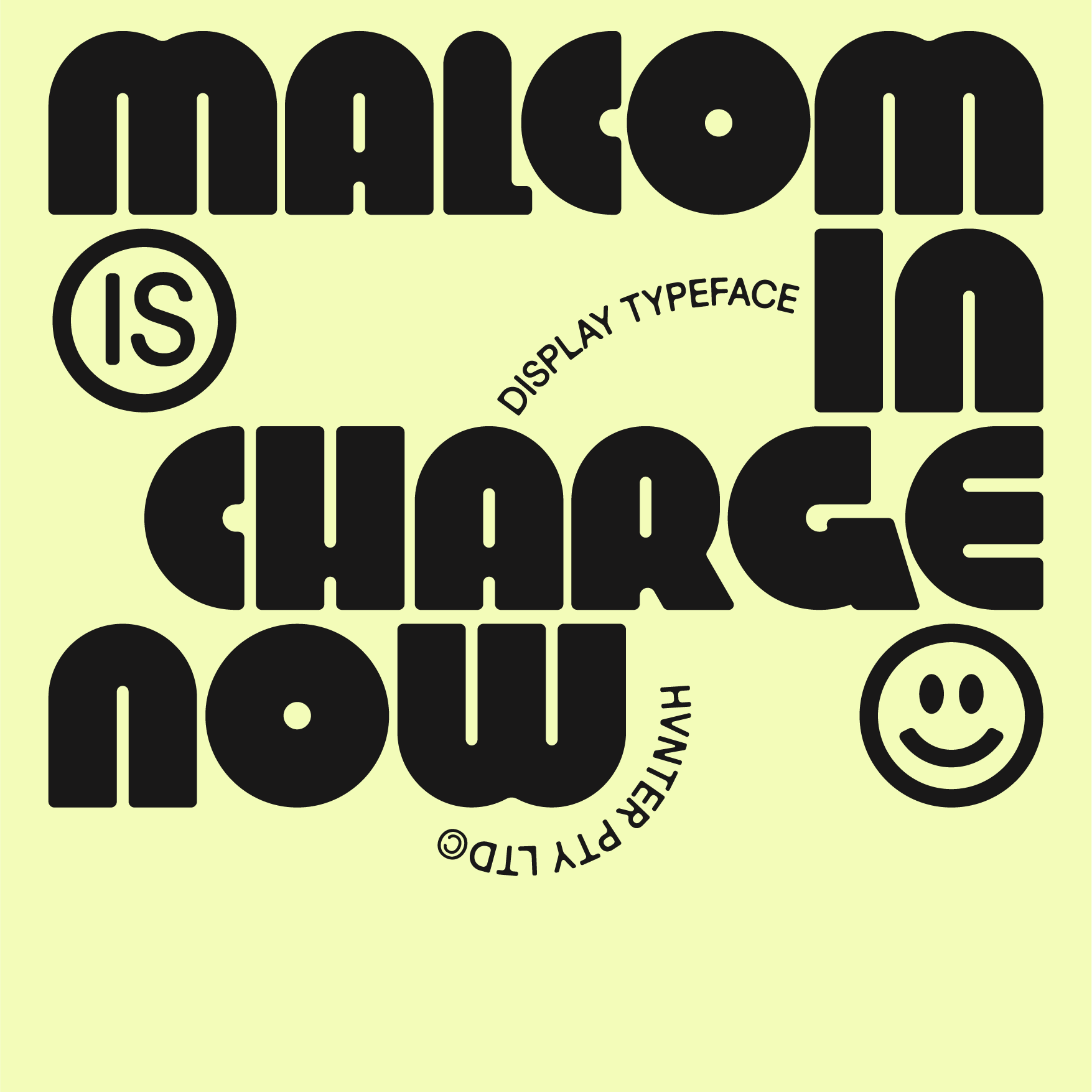 Malcom – Bold & Playful Typeface with 50+ Letter Variations – 6TM® MAGAZINE