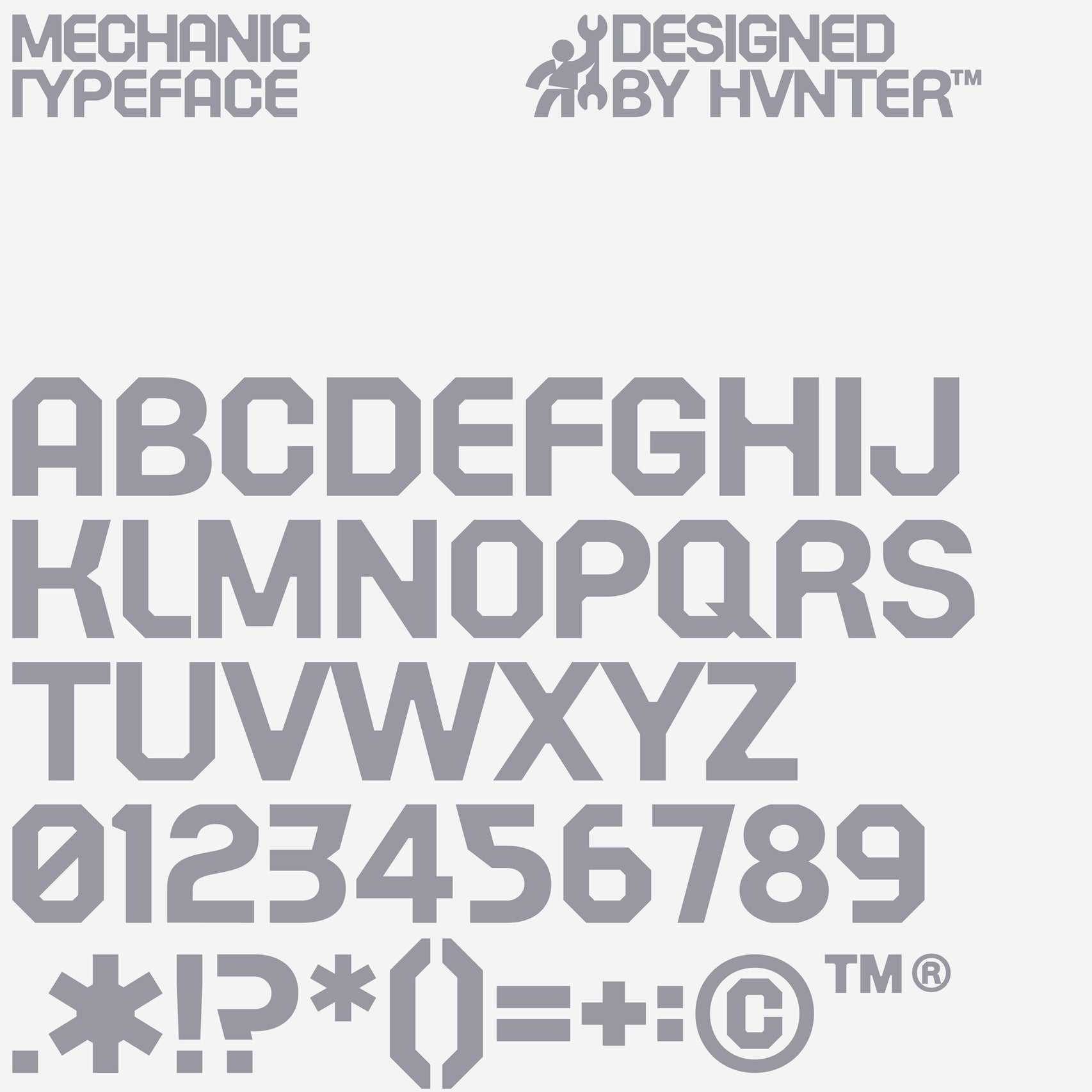 Mechanic Font – Bold, Industrial Typeface for Impactful Logos – 6TM ...