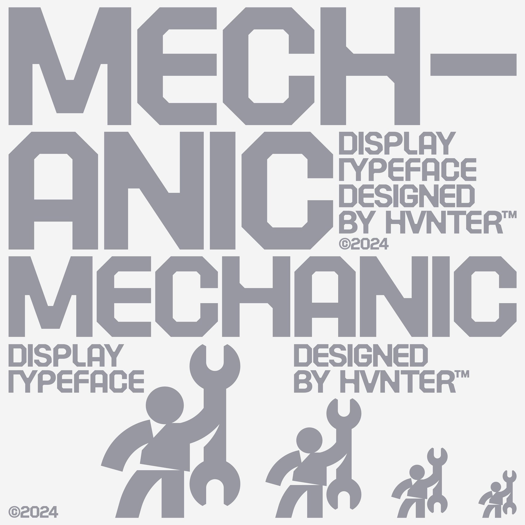 Mechanic – Bold, Industrial Font for Impactful Logos – 6TM® MAGAZINE